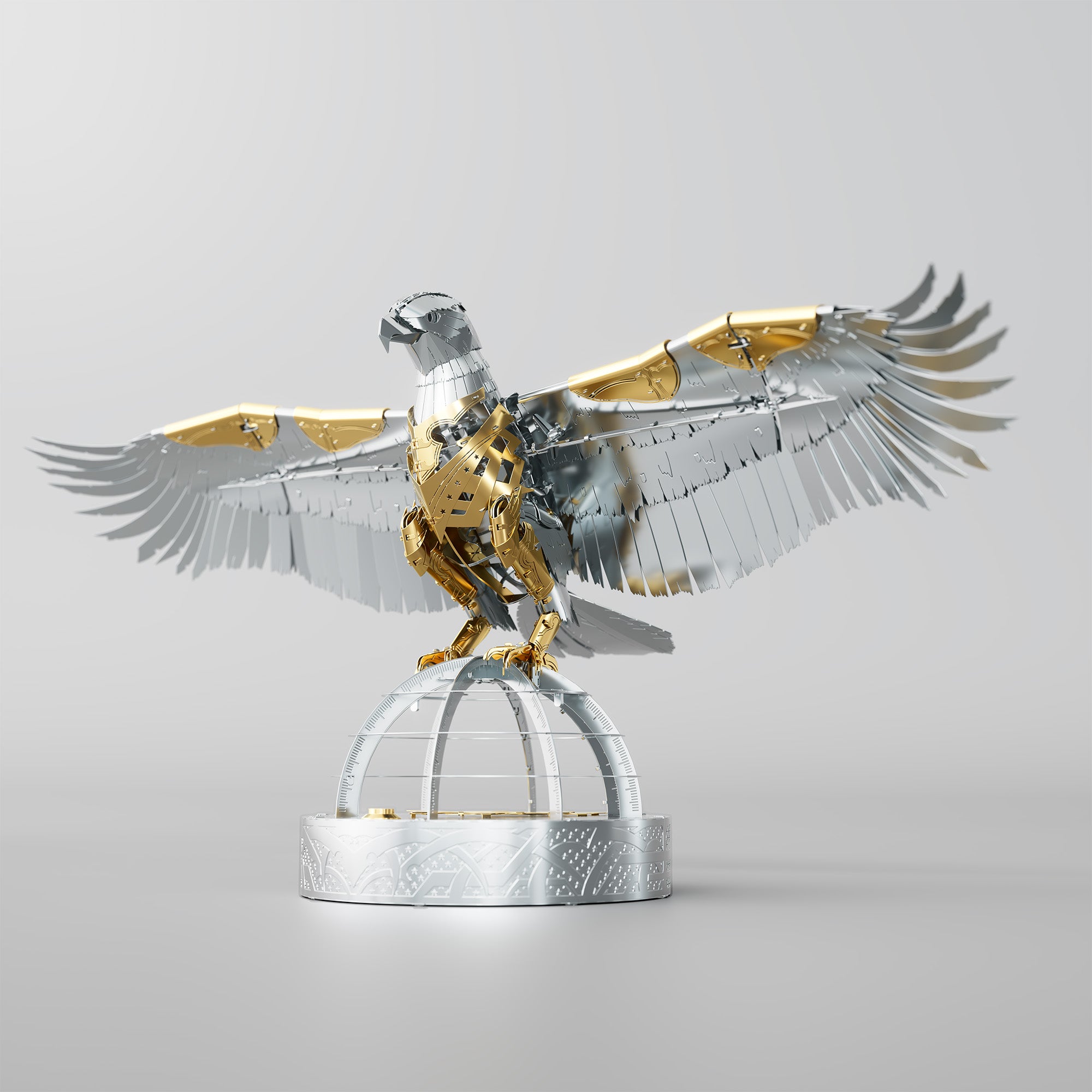 UNITY WINGS GOLDEN ARMOR - The Great Eagle Mechanical Tribute